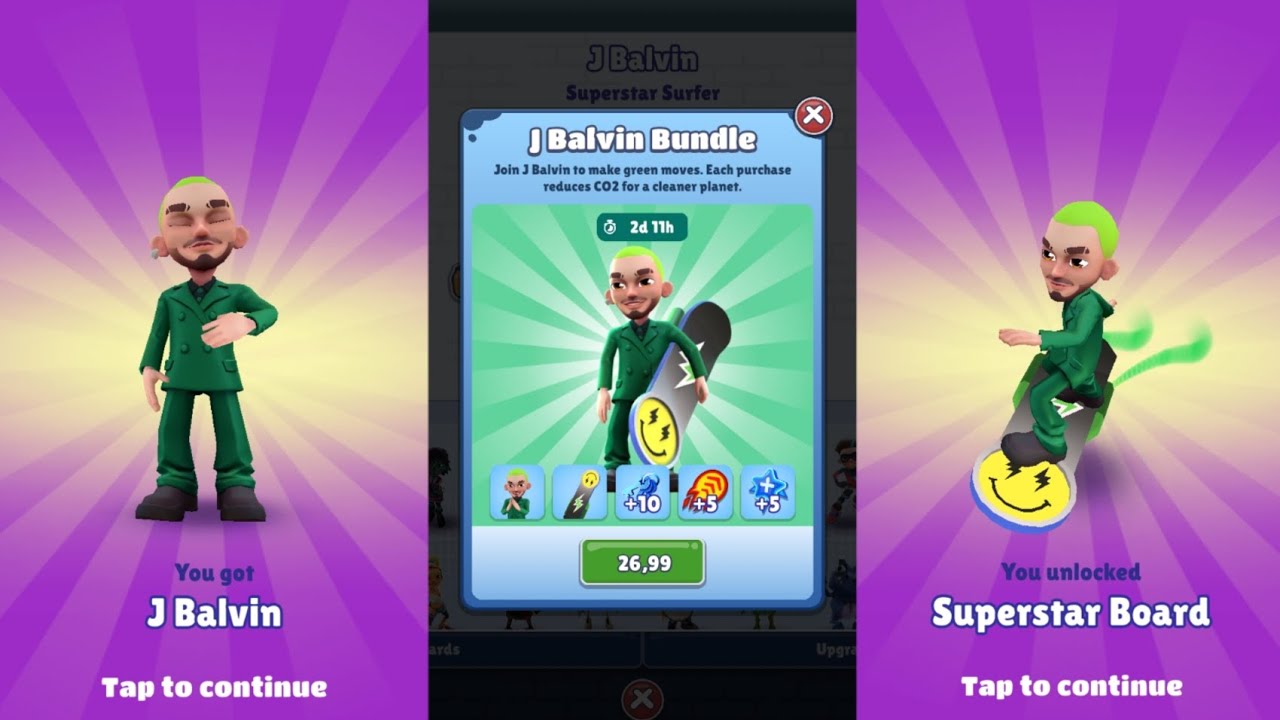 Subway Surfers Shenzhen 2024 J Balvin Bundle - YouTube