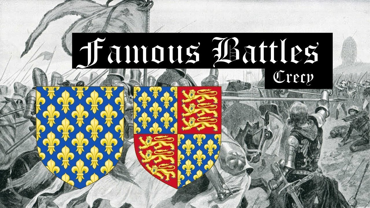 Famous battles: Battle of Crecy (1346) - YouTube