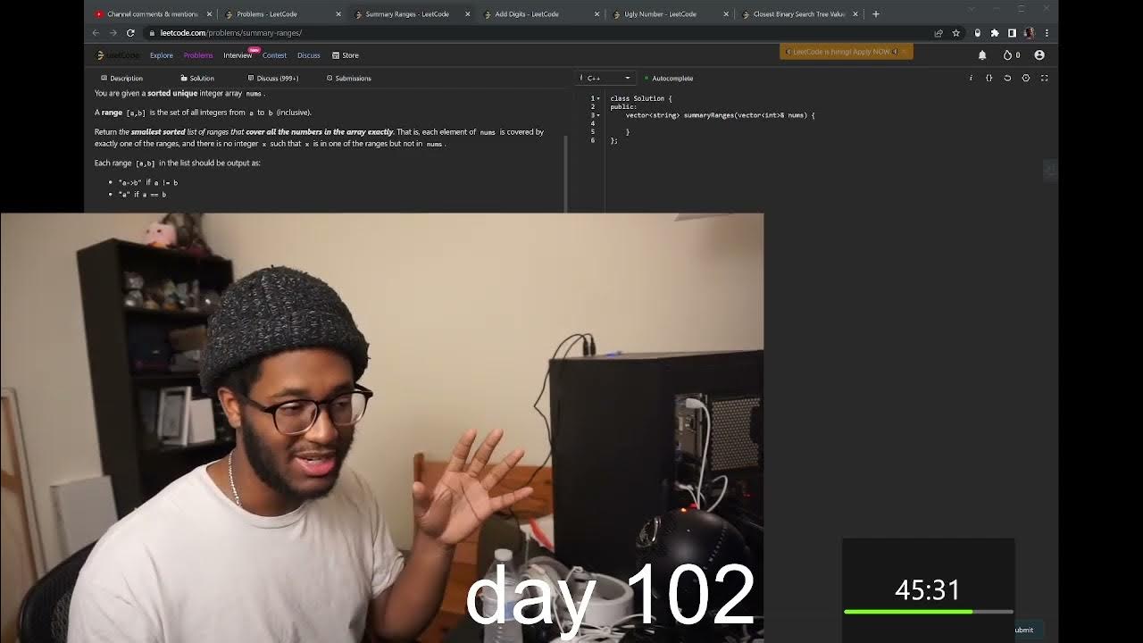 LeetCode everyday: Day 102 - The man with many faces... - YouTube