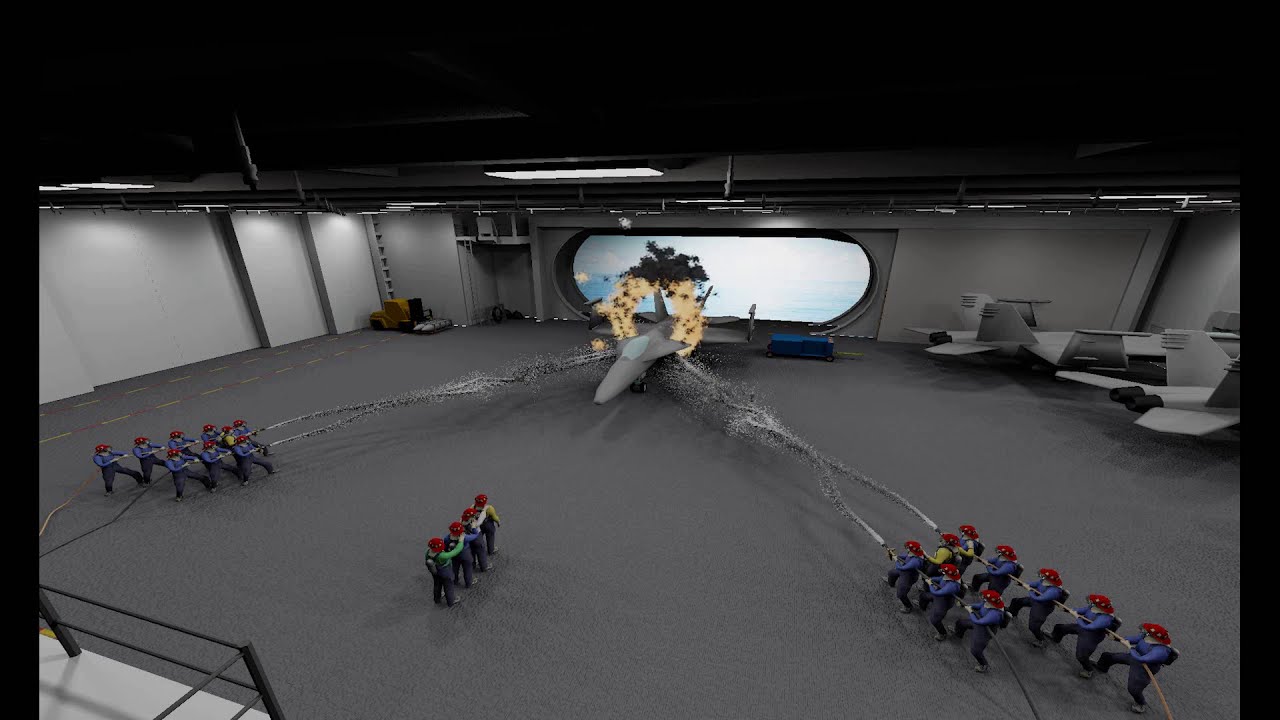 Hangar Bay Fire - YouTube