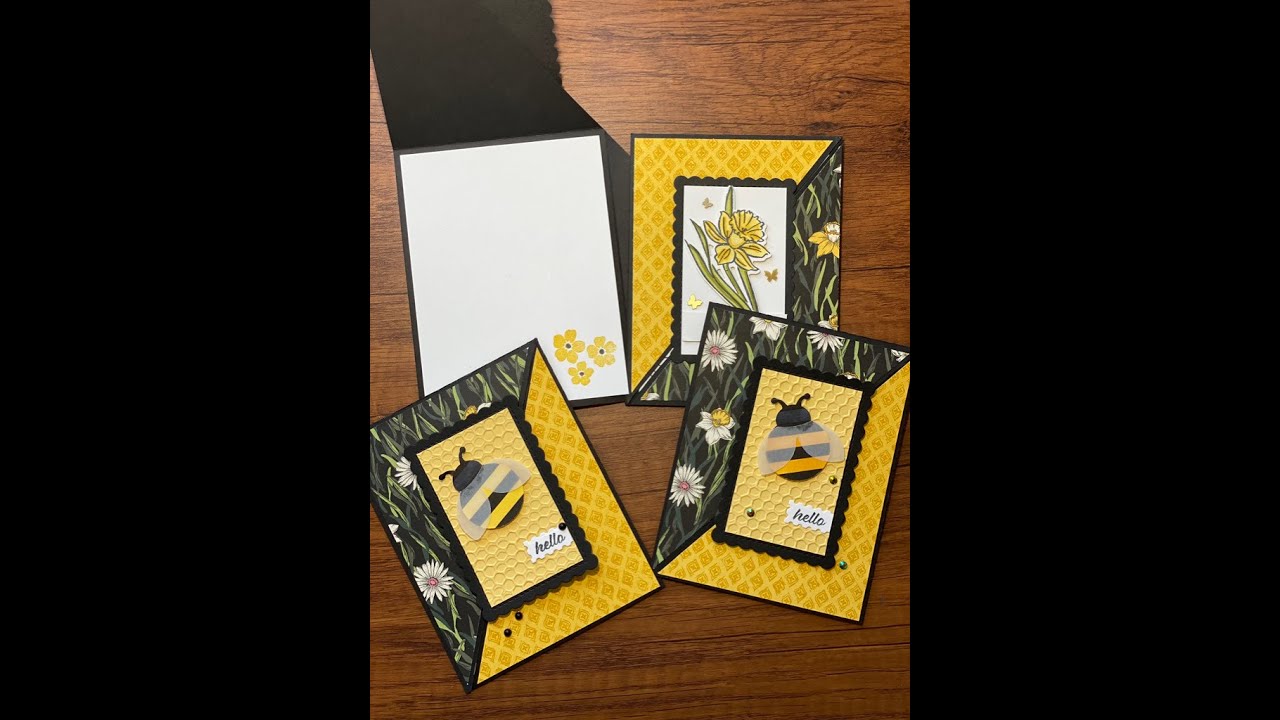 Triangle Fold card - YouTube