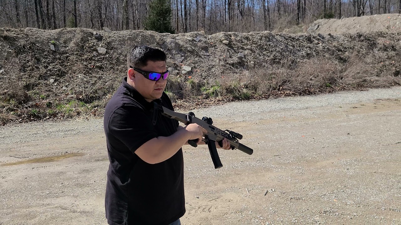 CZ Scorpion with YHM R9 shooting supers vs subs. - YouTube