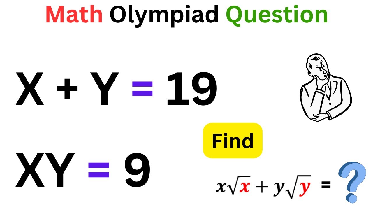 Solve IF X y 19 Xy 9 Then X x y y Learn How To Solve YouTube Solve IF X y 19 Xy 9 Then X x y y Learn How To Solve YouTube