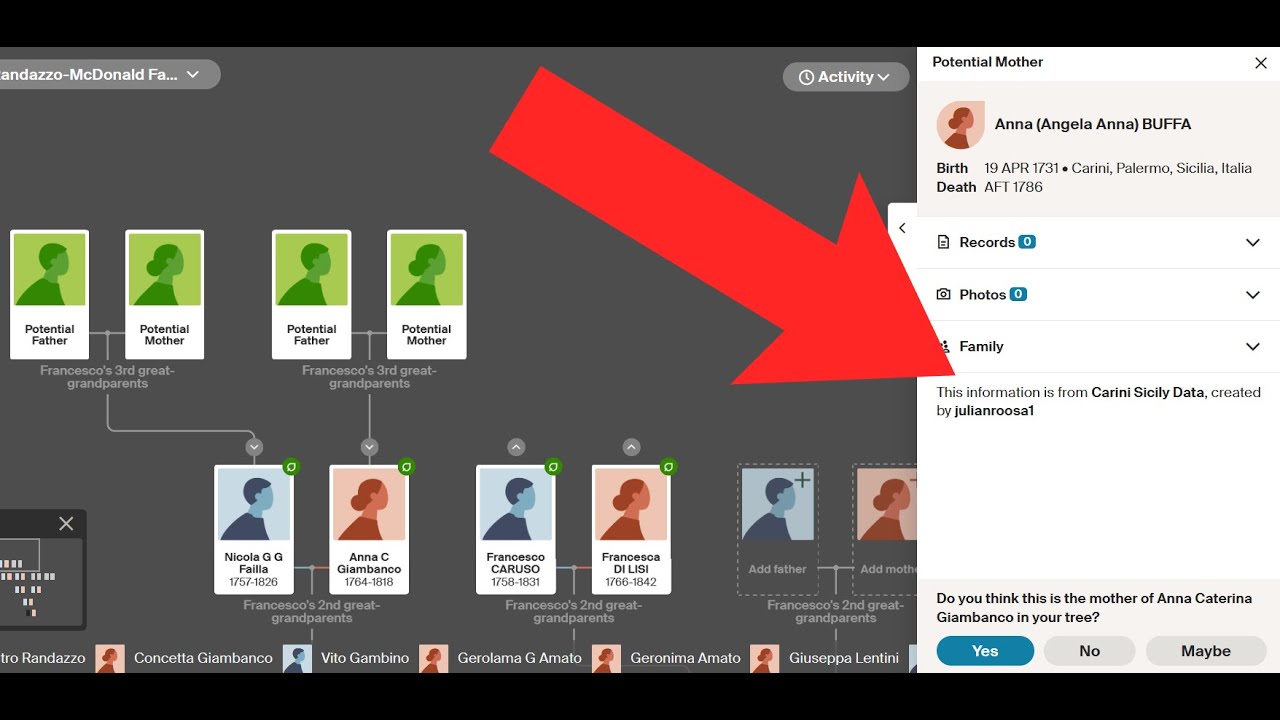 Very cool new feature on Ancestry.com 2023, help with family history ...