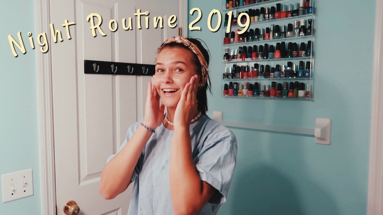 My summer night routine 2019 - YouTube