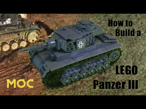 How to Build a LEGO Tank - WW2 German Panzer III - MOC - 1 of 4 - YouTube