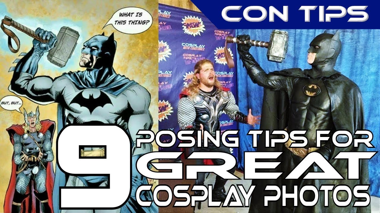 HOW TO POSE for GREAT Cosplay Photos – Con Tips - YouTube