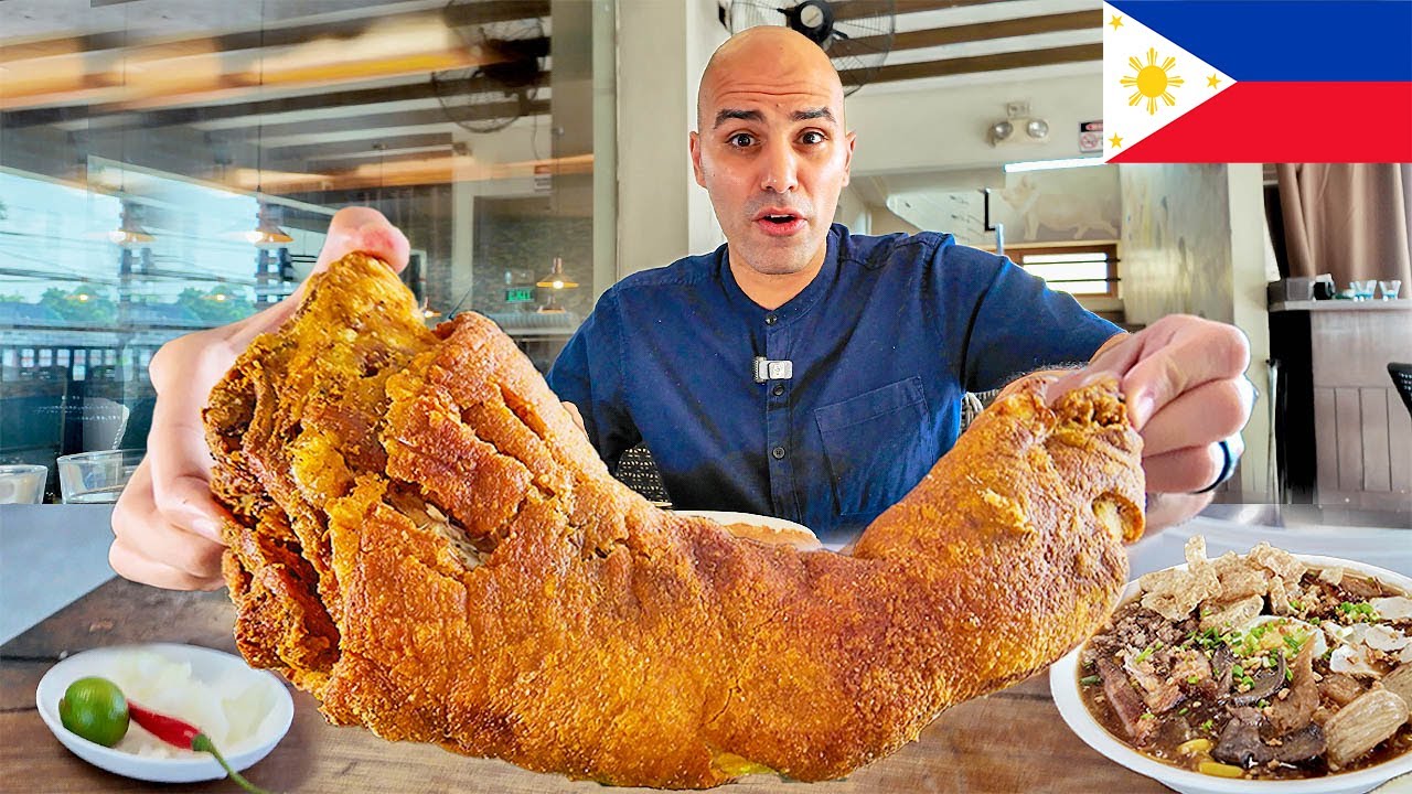 HEART ATTACK Filipino Street Food 🇵🇭 Surviving Philippines Monster Size ...