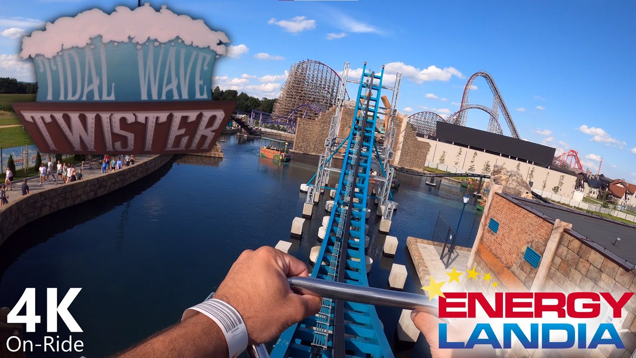 Tidal Wave Twister - 4K Onride 2021 - Energylandia - Zamperla Disc'o ...