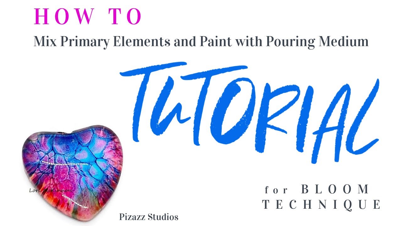#19 How to Mix Bloom PM with Primary Elements and Tube Paint - YouTube