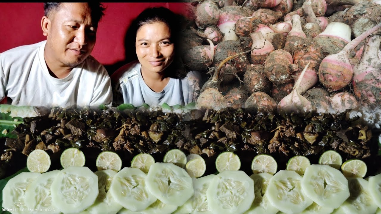 EATING PORK INNARDS AFTER HARVESTING TARO.BAL KALPAN TAOTE PIG INSIDE ...