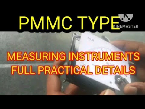 permanent magnet moving coil type instrument full practical details# ...