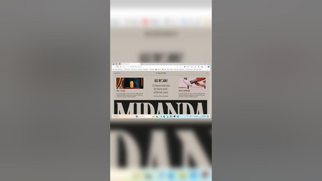 Miranda Website Magic | Stunning Hover Effects & Full Code | 💻 #coding ...