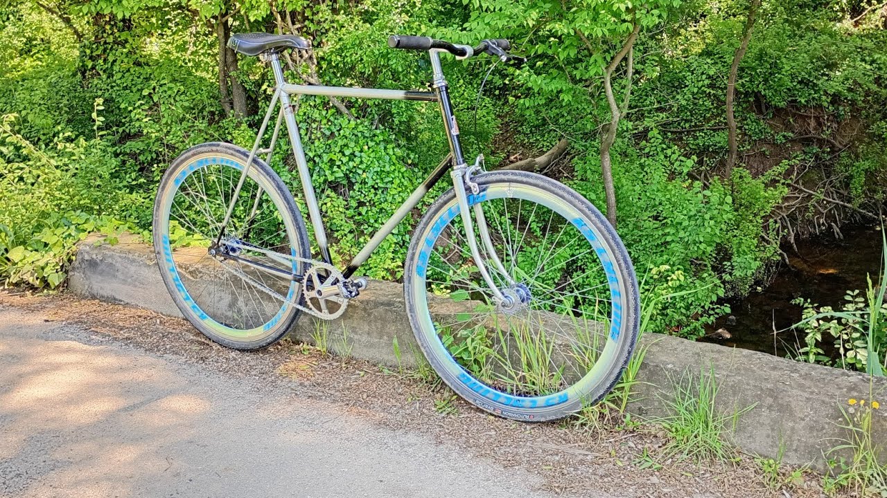 Fixie Gravel #tracklocross - YouTube