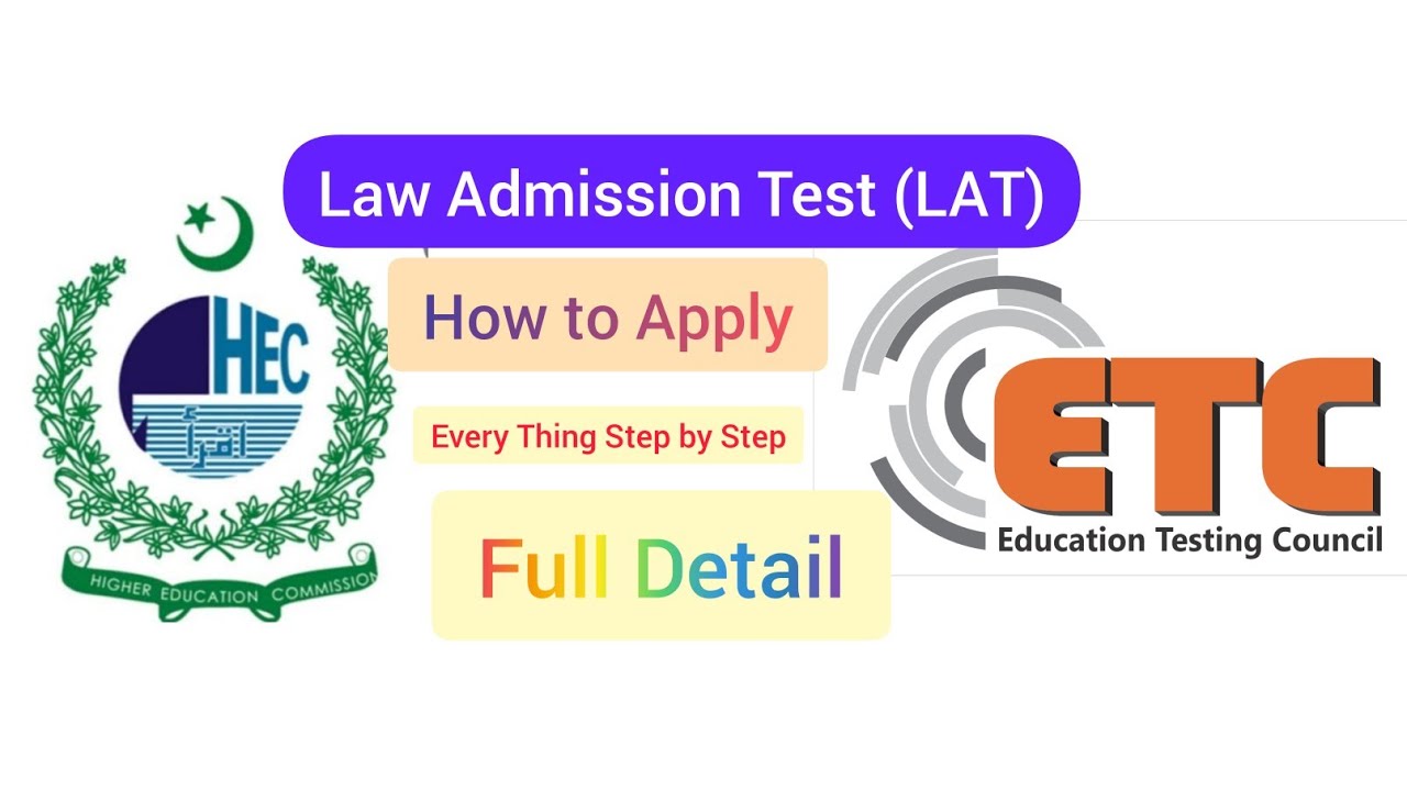 How to apply online for Hec LAT test | Law admission Test | Challan ...