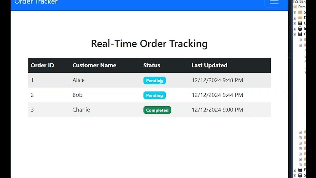 Real-Time Order Tracking System with ASP.NET Core SignalR & Blazor | Full Guide Inside! - YouTube