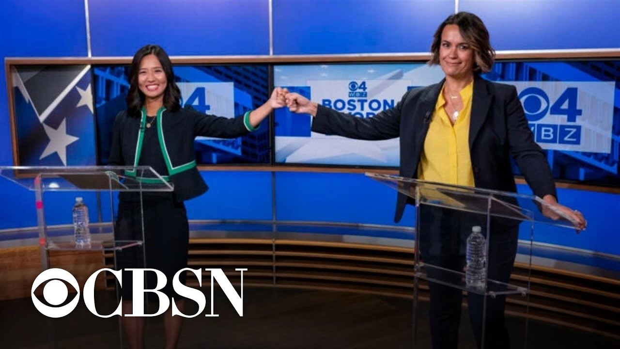 Boston mayoral candidates face off in first debate - YouTube