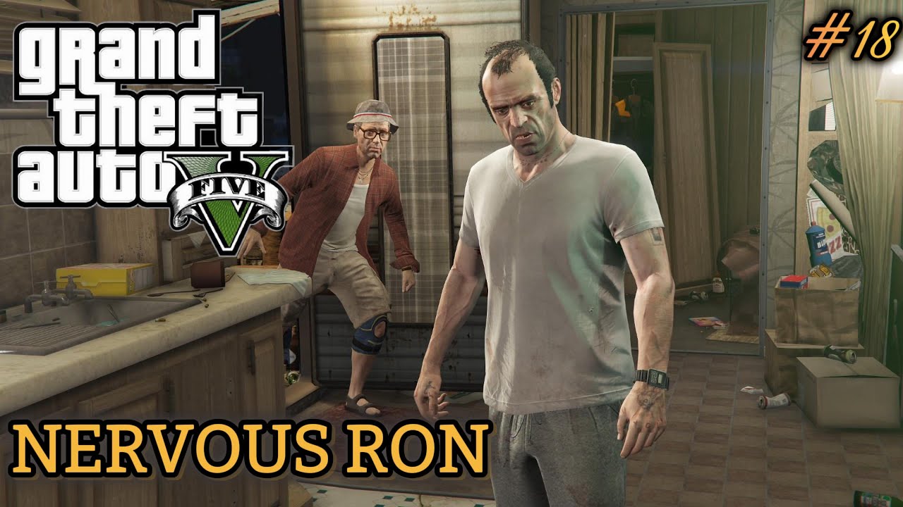 🔴NERVOUS RON | GTA V 18th MISSION GAMEPLAY | #18 #tranding - YouTube