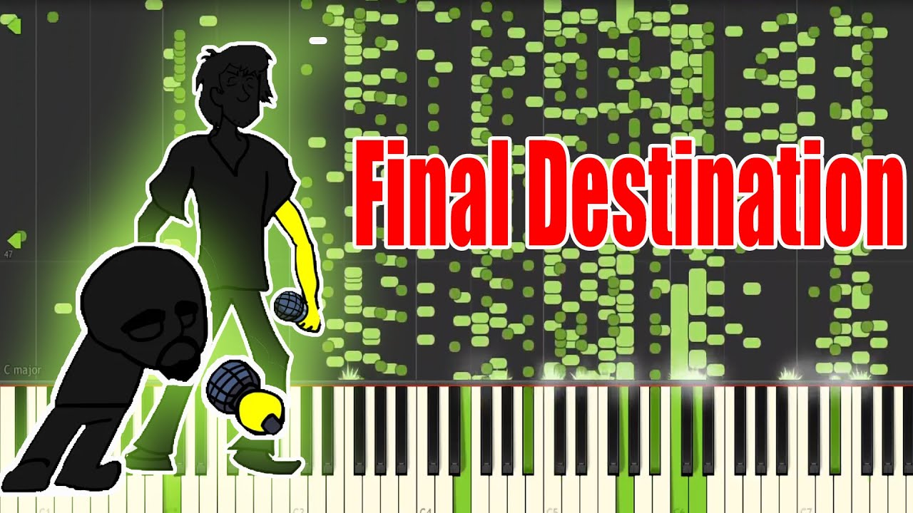 Final Destination FNF Shaggy x Matt MIDI | Final Destination Piano ...