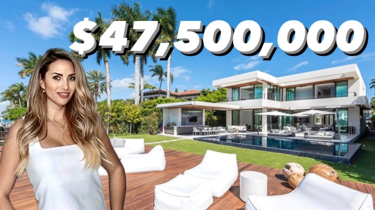 $47,500,00 Miami Mansion Walkthrough: Exclusive Look at Luxury Living ...