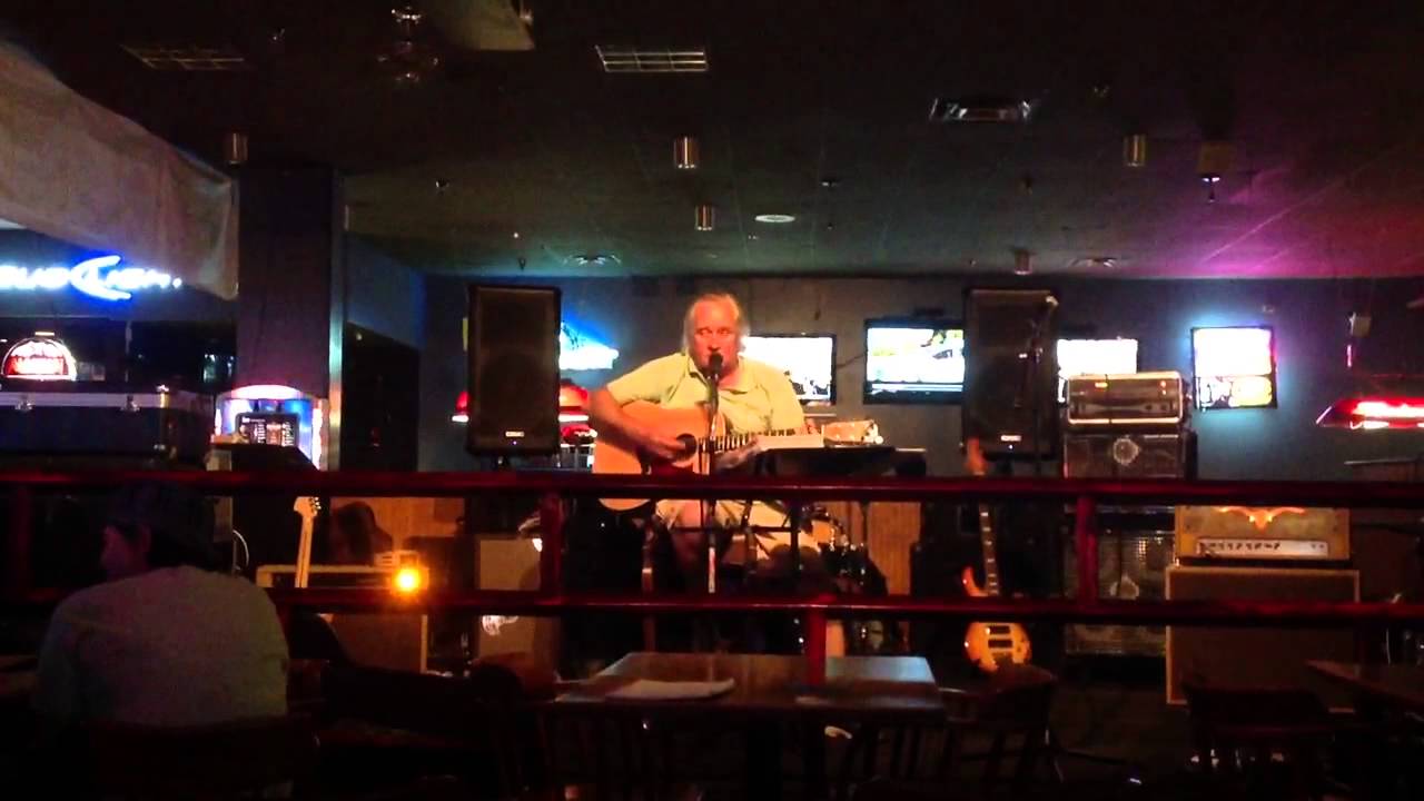 Mark Quick sings of the Ol' Bucksnort Saloon at Kirby Velarde Band Jam ...