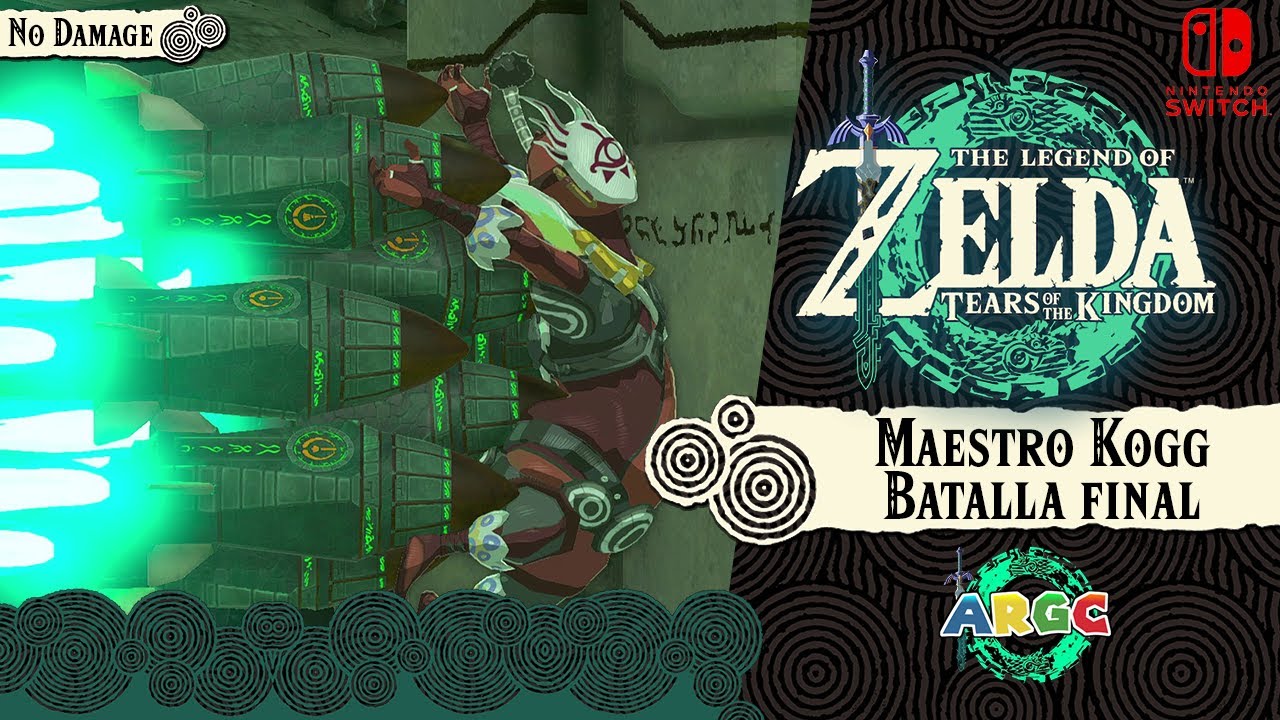 The Legend of Zelda: Tears of the Kingdom: MAESTRO KOGG BATALLA FINAL ...