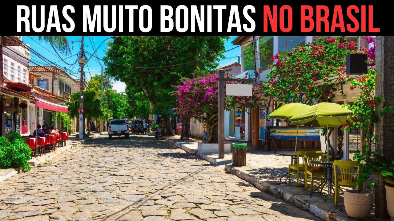 13 RUAS MAIS ENCANTADORAS DO BRASIL - YouTube