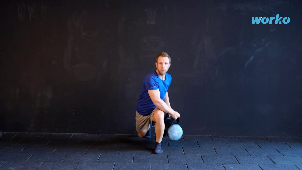 Bulgarian Bag Rotation Lunge Nasıl Yapılır? | Egzersizler - YouTube