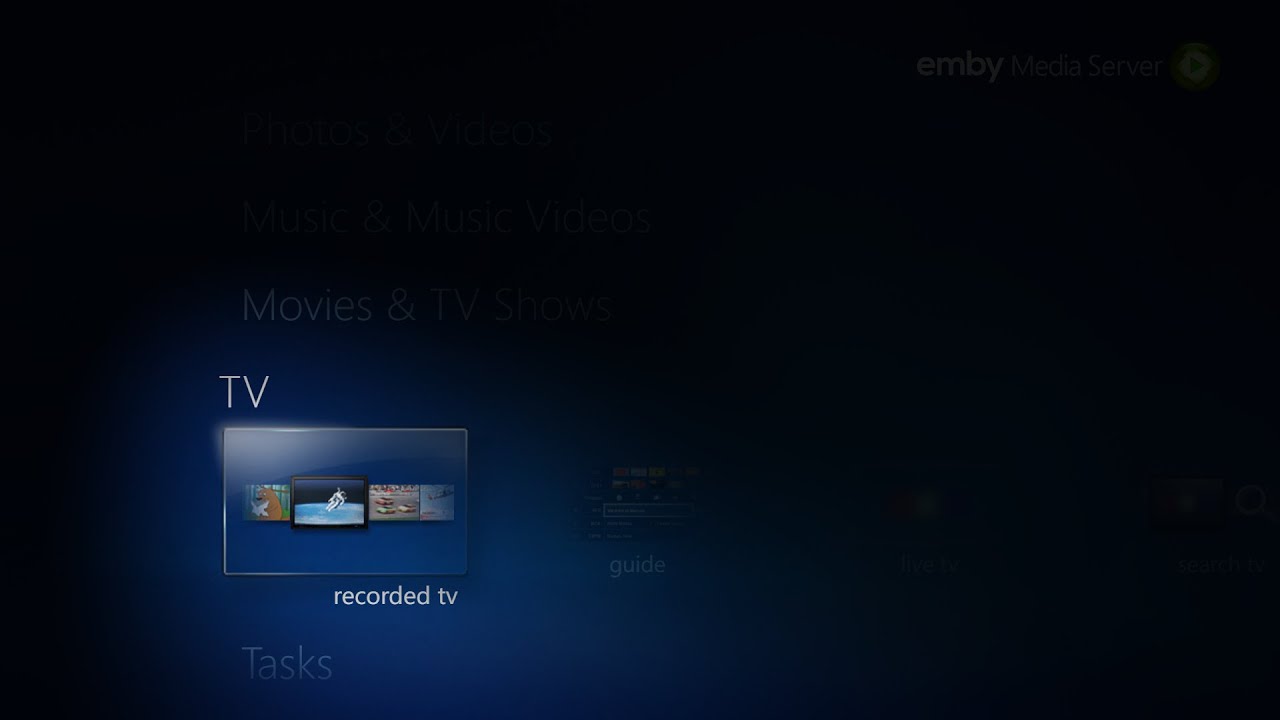 Windows Media Center UI Returns! - YouTube