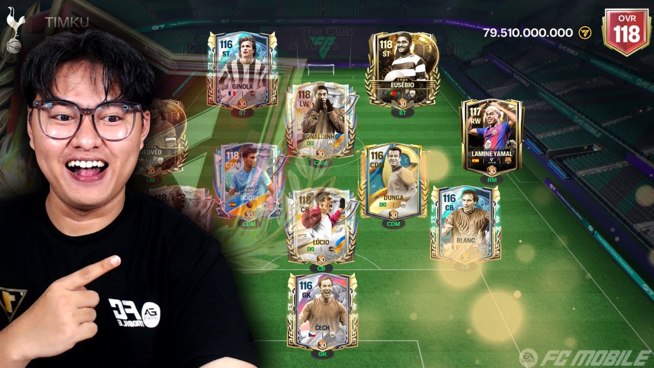 REVIEW SQUAD OVR 118 FC Mobile Di Event FOOTYVERSE - EA SPORTS FC ...