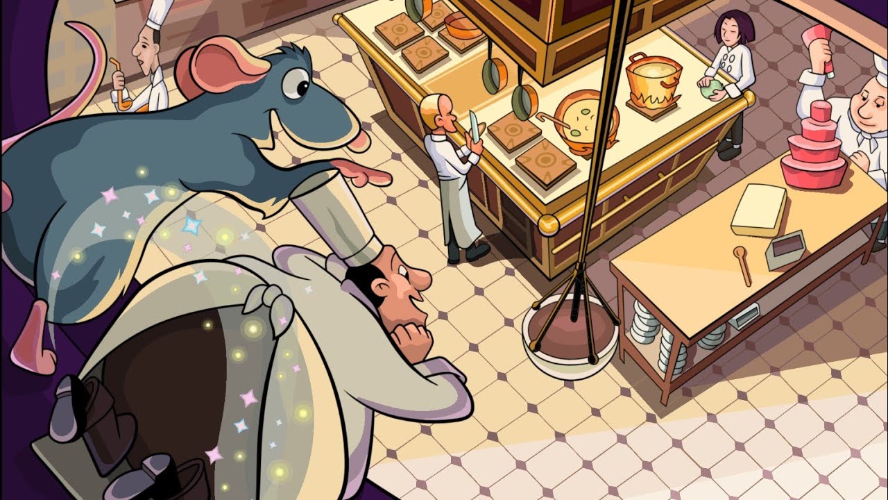 Happy Colour - Colour by Number. Disney Pixar Ratatouille 🐀🍲🥗 - Chef ...