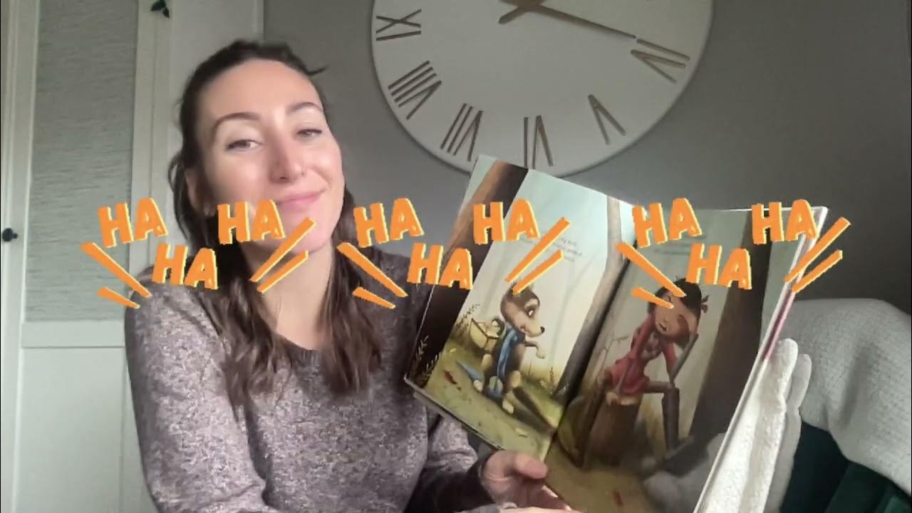 Big Red and the Little Bitty Wolf #readaloud #pinkshirtday - YouTube