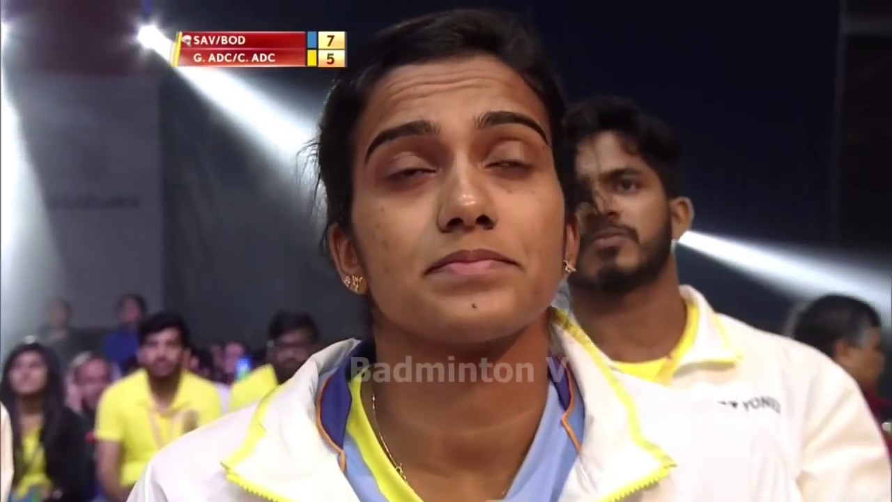 Badminton 2017 Premier Bodin Isara Savitree Amitrapai vs Chris Adcock ...