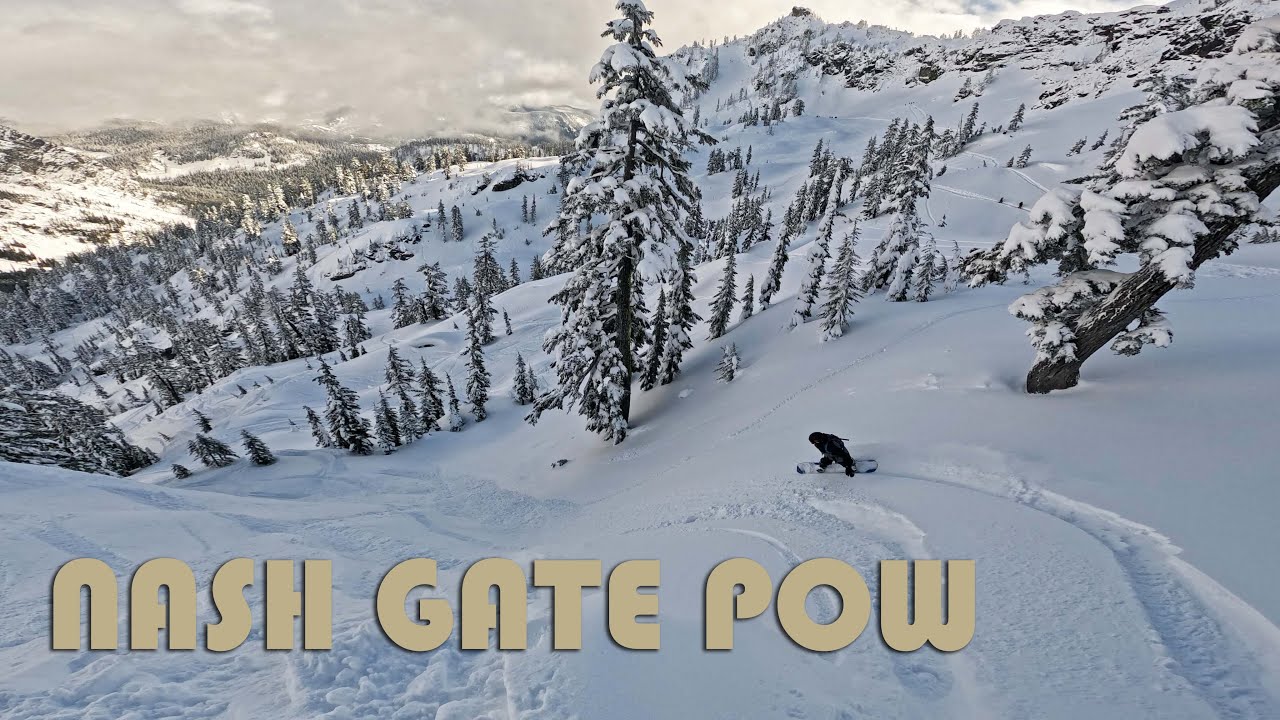 ALPENTAL - NASH GATE POW - TEAM GREMLIN - SNOWBOARDING POWDER IN THE ...