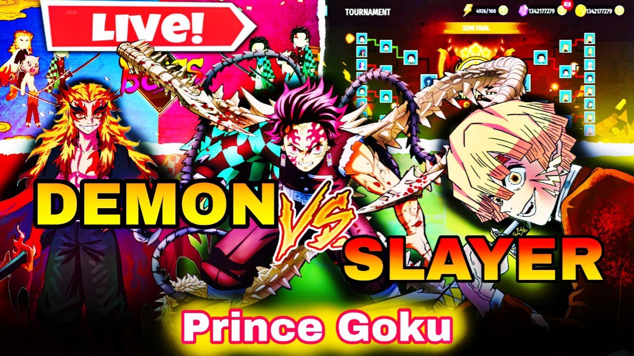 Stick Demon Slayer Fight : 😍 Excited stream| Muzan Vs Slayer#live# ...