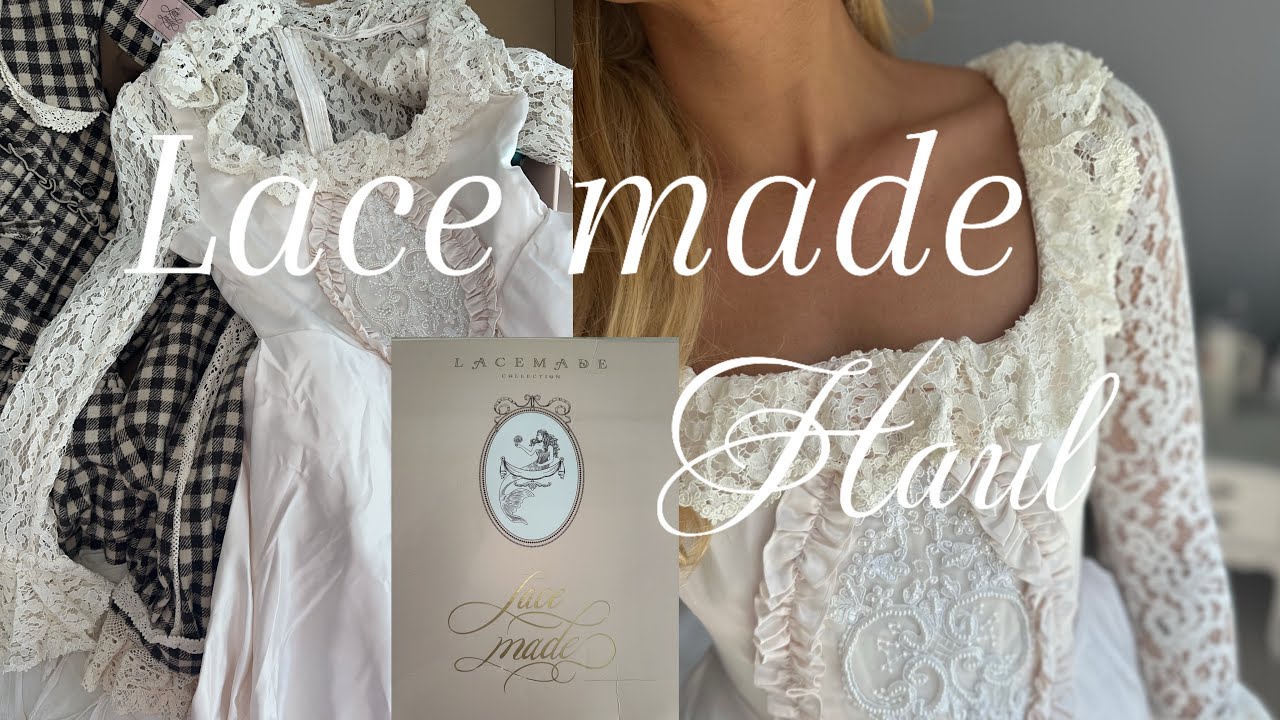 Lace Made Unboxing & Try on Haul - YouTube