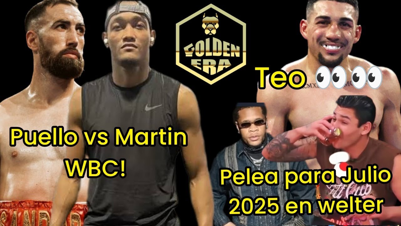 Alberto Puello vs Sandor Martin WBC! Ryan Garcia vs Devin Haney Julio ...