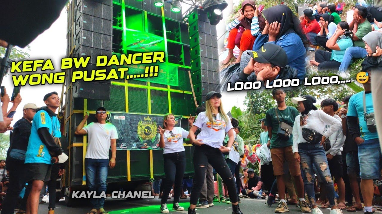 KEFA MUSIC BAWA DANCER WONG PUSAT FULL MBOIS FULL KIMPLAH KARNAVAL ...