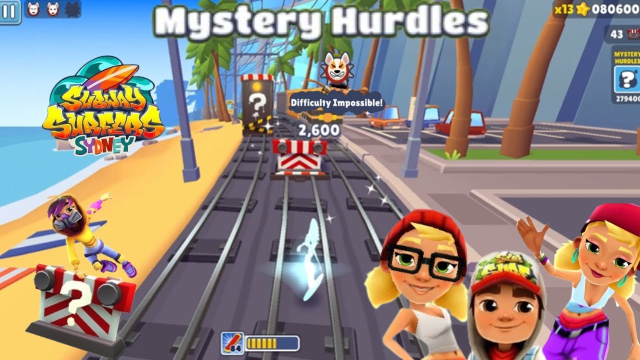 Subway Surfers Mystery Hurdles Sydney 2025 Hd Pc gameplay With TRICKY+JAKE+TRICKY HEART - YouTube
