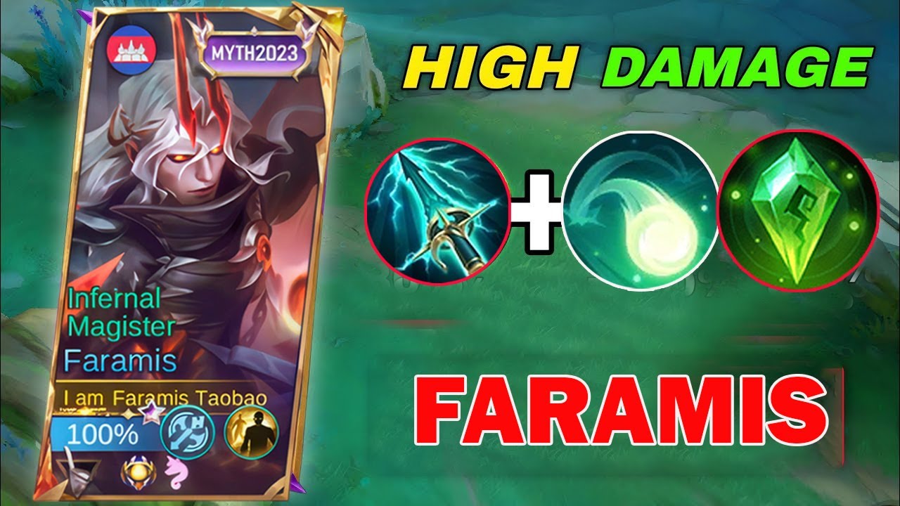 FINALLY!! BEST FARAMIS FULL DAMAGE BUILD FOR SOLO RANK! (99% BROKEN!)🔥 ...