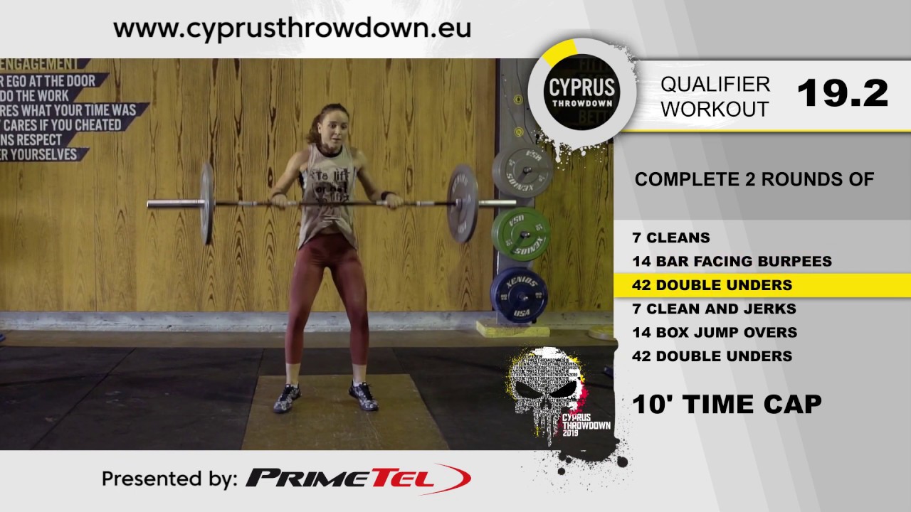 Cyprus Throwdown Qualifier Workout 19.2 - YouTube