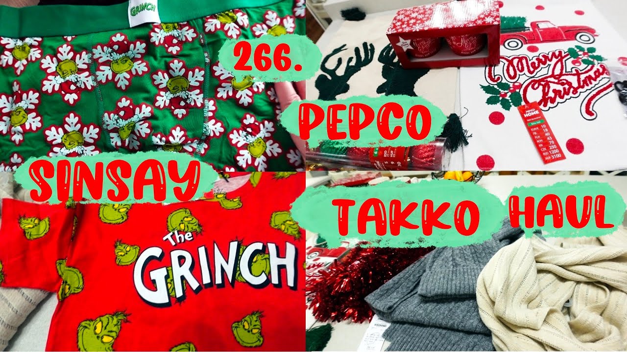 Pepco haul - Takko Haul - Sinsay Haul árakkal--266.rész - YouTube