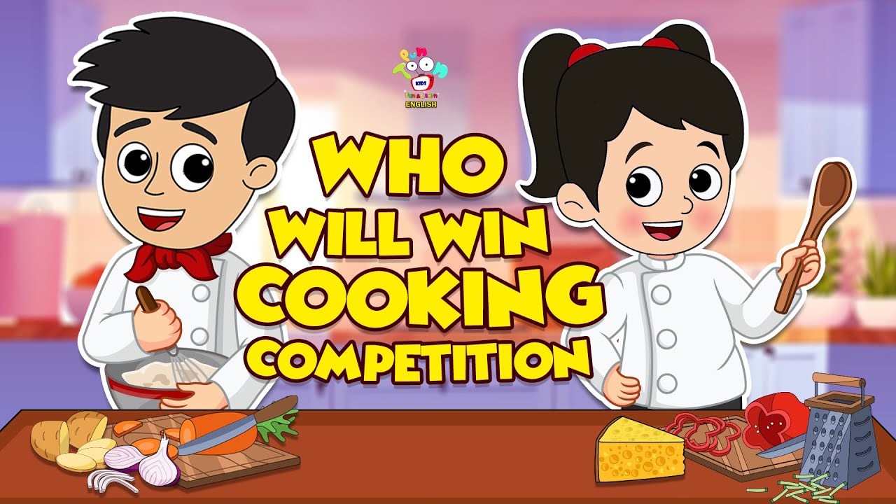 Who will win Cooking Competition | Special Sandwich | English Moral ...