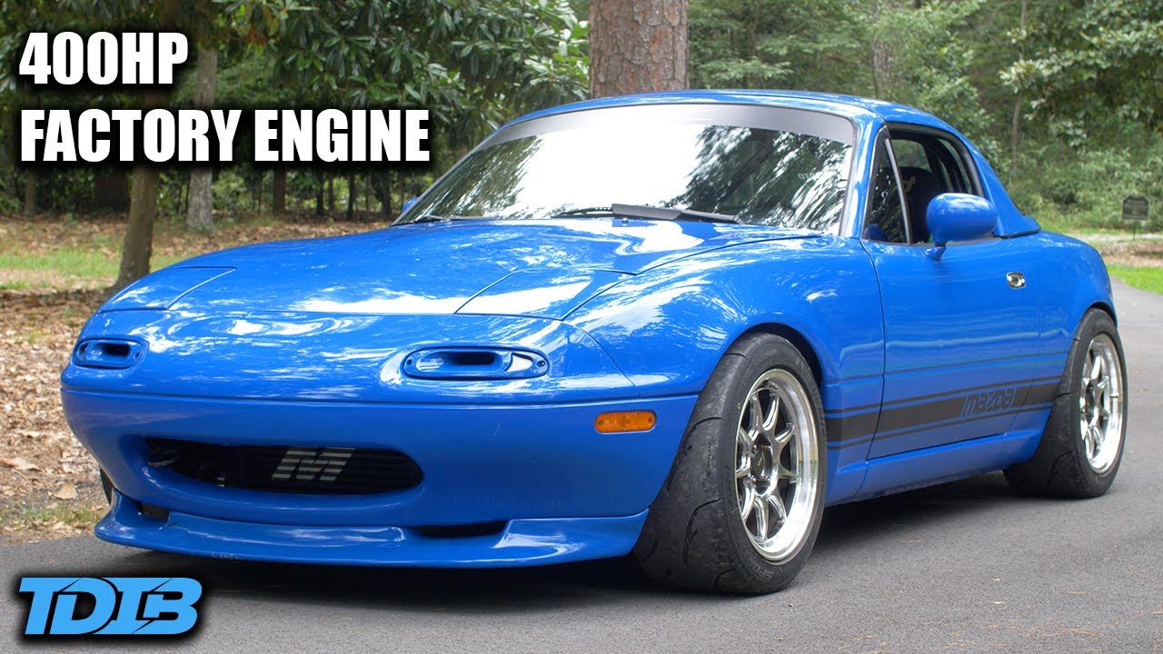 BIG TURBO 400HP Miata Review! Is it Worth Swapping the Factory Engine ...