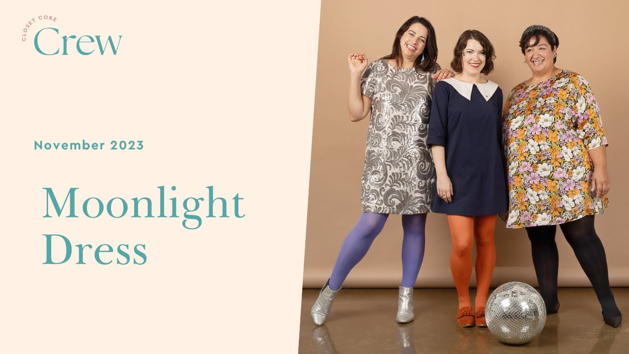 Design Story for the Moonlight Dress | Closet Core Crew - YouTube