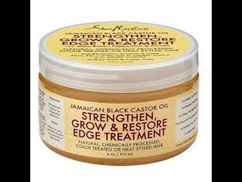 (26) SHEA MOISTURE JBCO EDGE TREATMENT - YouTube