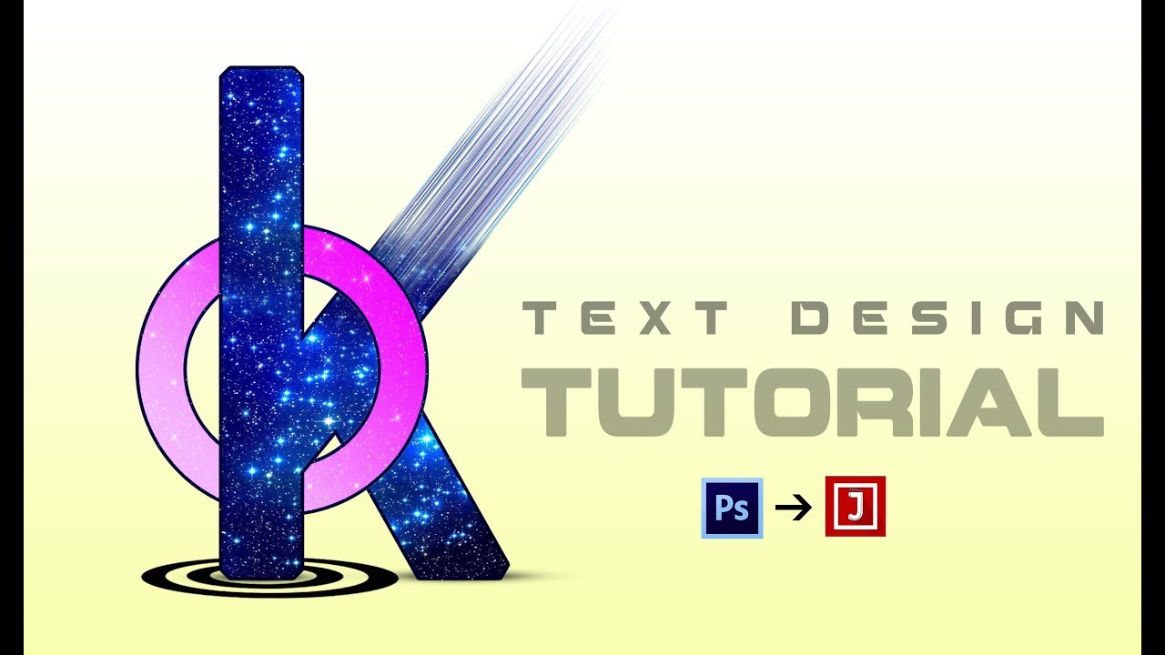 Text Design in Photoshop tutorial - YouTube