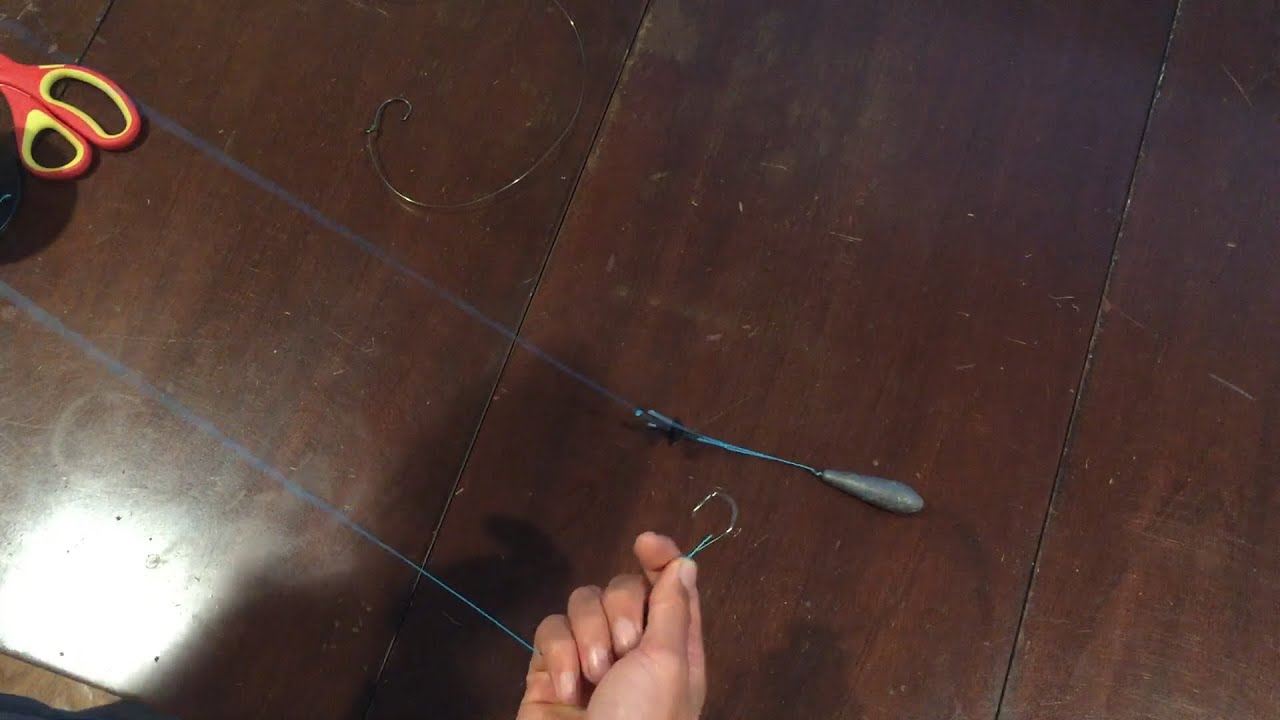 How to tie the Fishing Pulley Rig (A really cool rig!) - YouTube