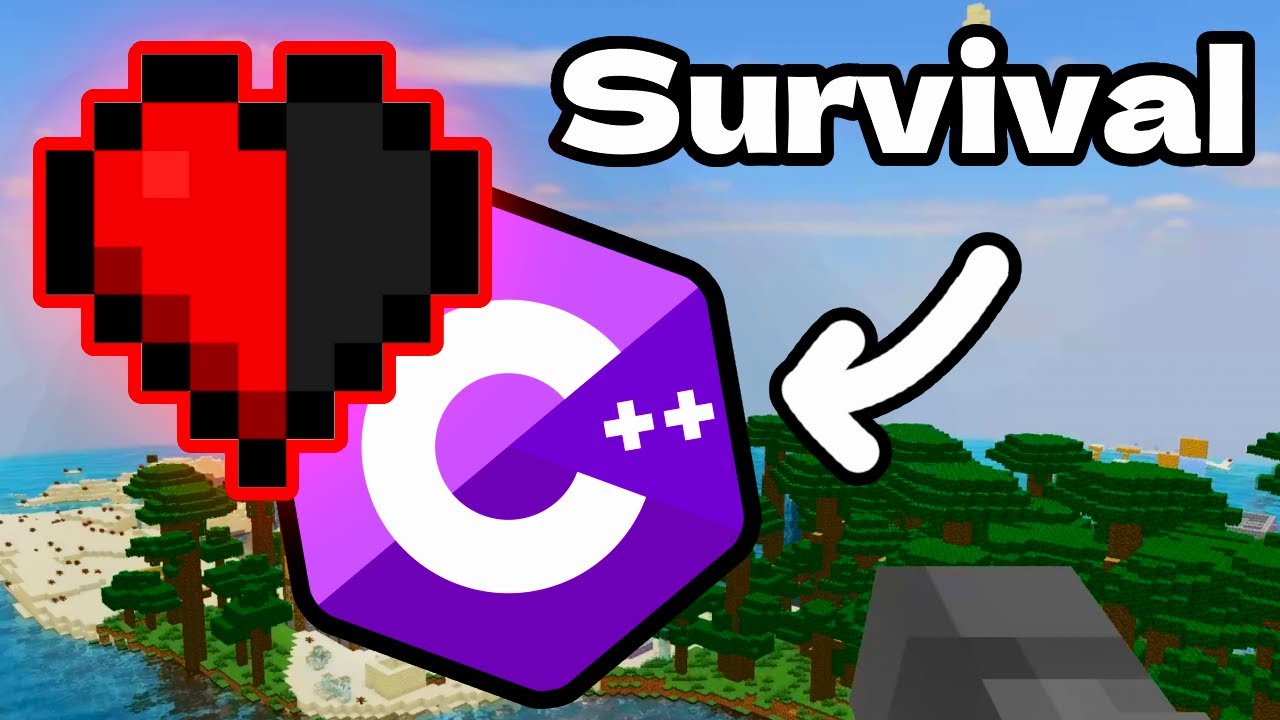 I added the survival mode to my C++ Minecraft Clone! - YouTube