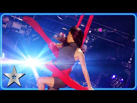 Mizuki Shinagawa WOWS with SILKS ROUTINE to Loreen's 'Tattoo'! | Auditions | BGT 2026
